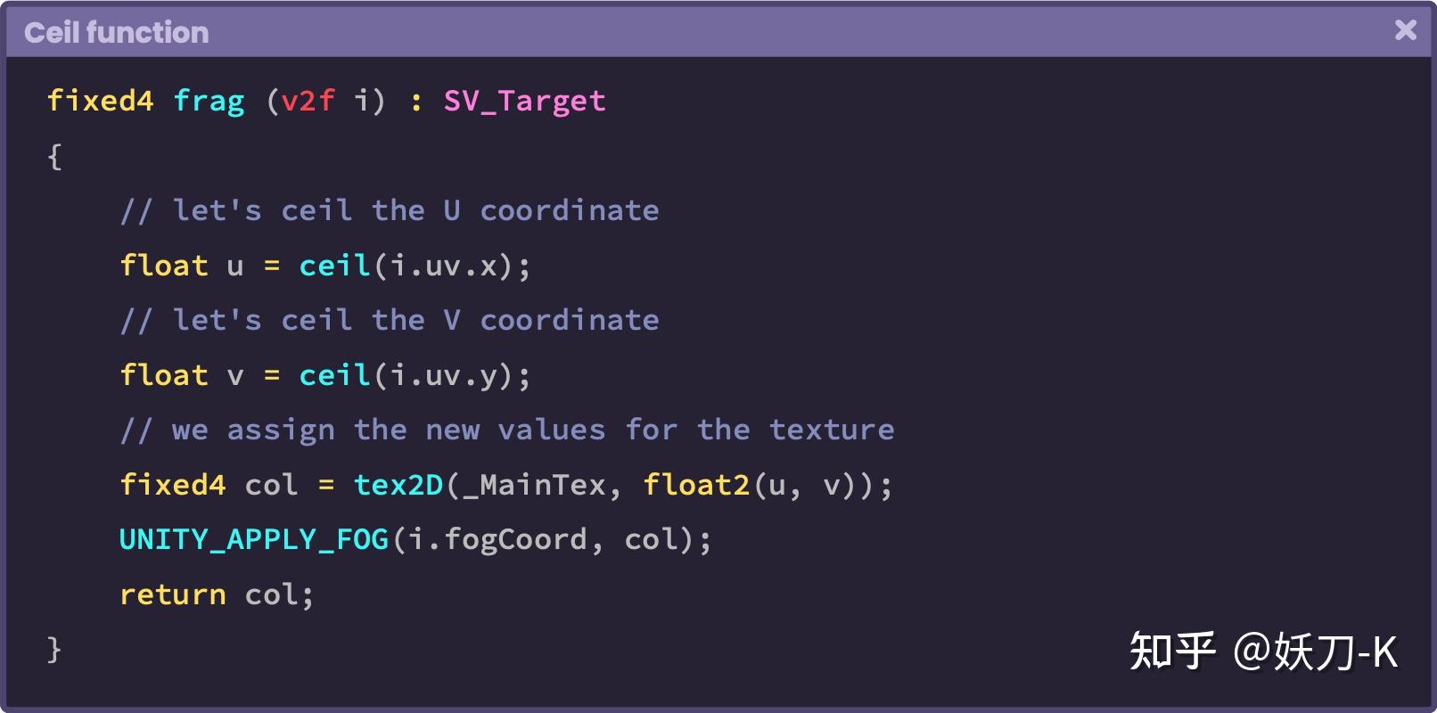 4.0.9. | Ceil function. - 知乎