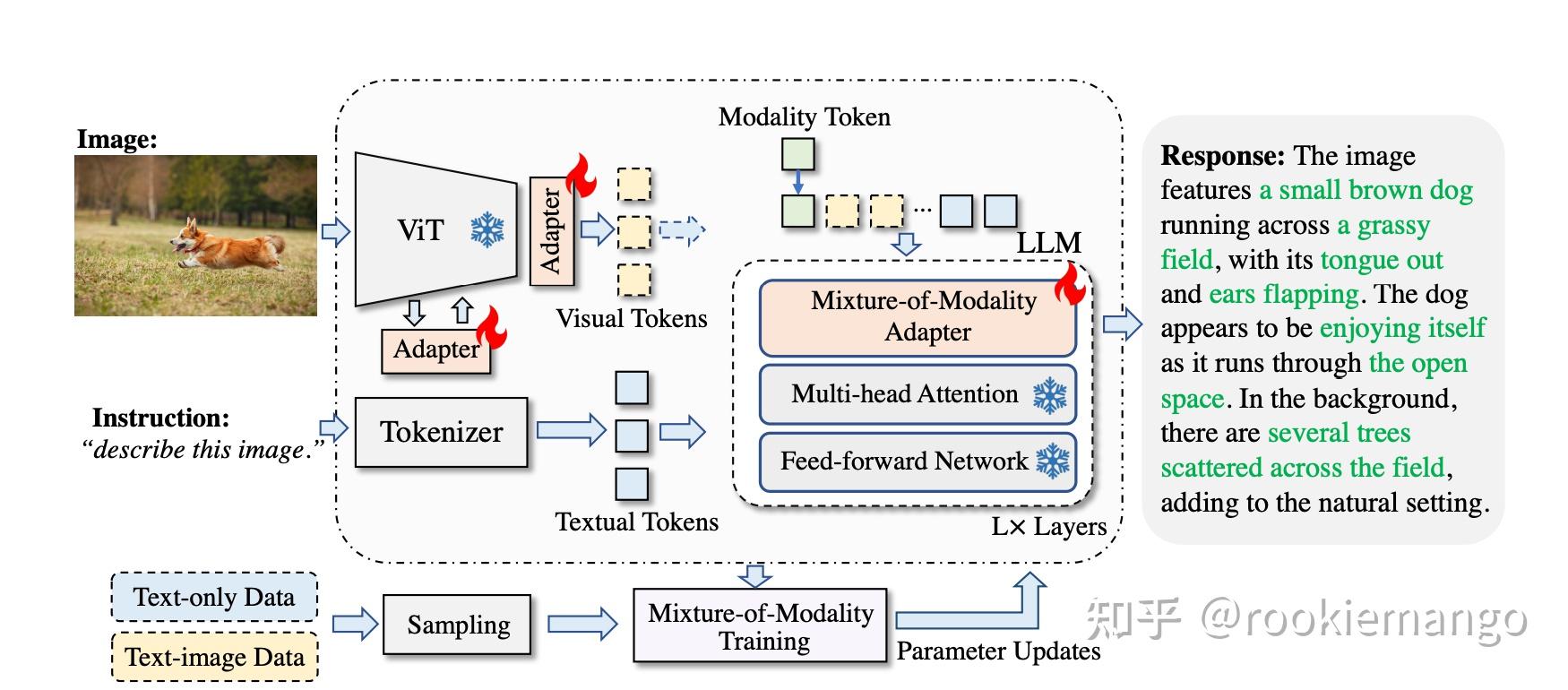 Paper Reading Efficient Vision Language Instruction Tuning For Large Language Models 知乎
