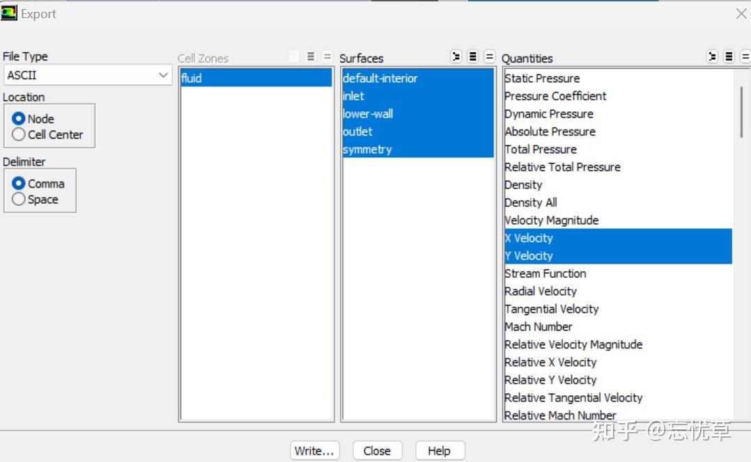 Fluent导出瞬态数据教程 - 知乎