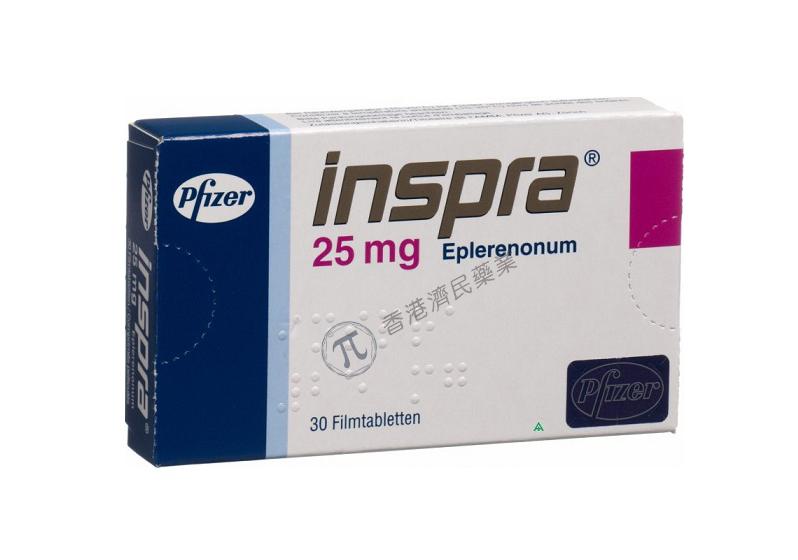 依普利酮片Inspra（Eplerenone）用于高血压 中文说明书|香港济民药业 - 知乎