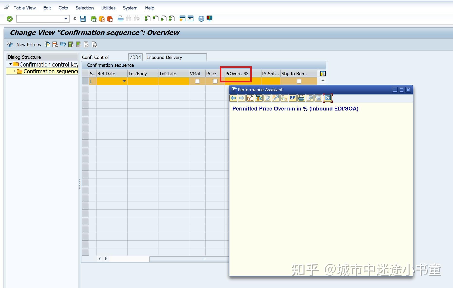 SAP MM 采购凭证上的Confirmation Control Key - 知乎