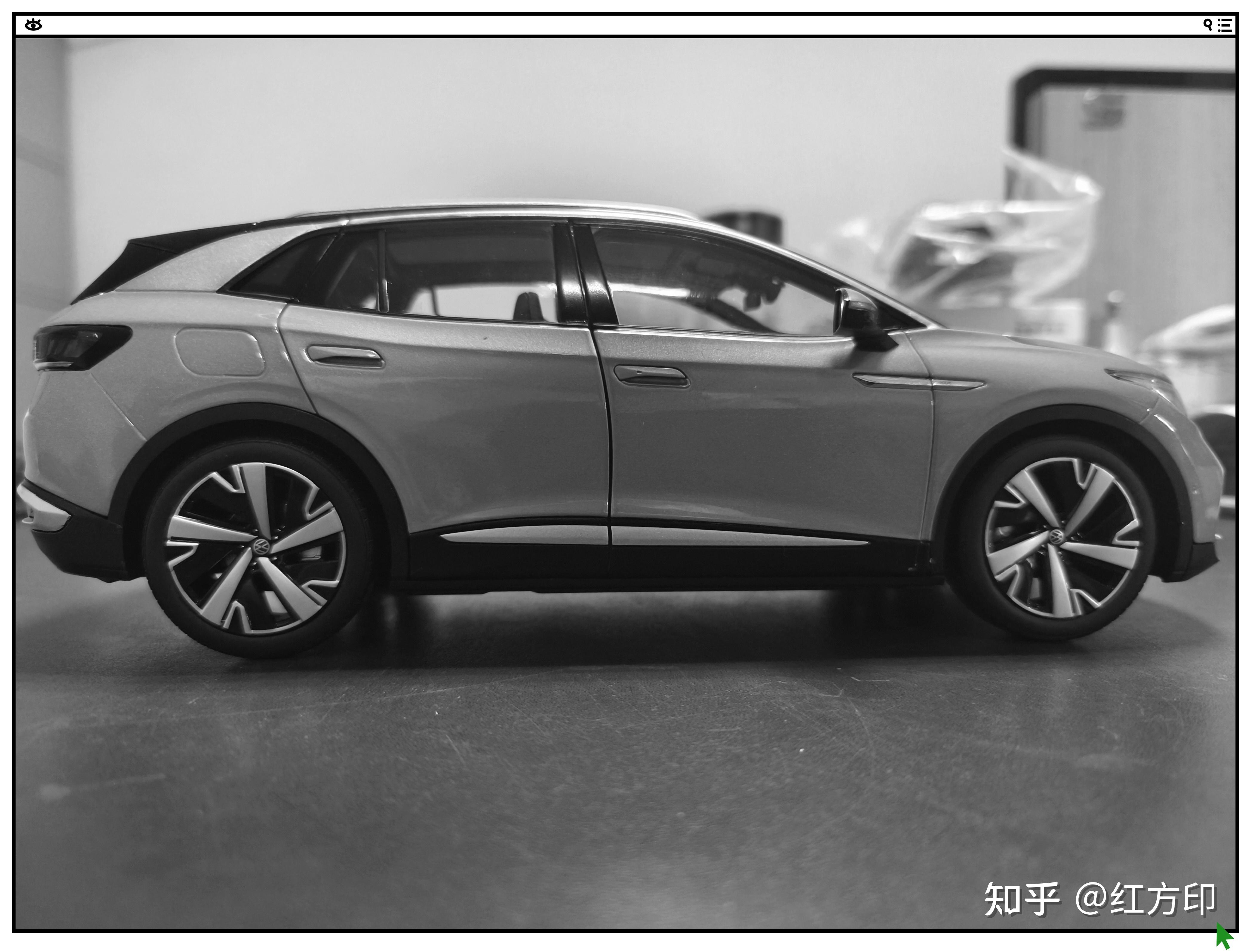 上汽大众ID4 X 1:18车模 - 知乎