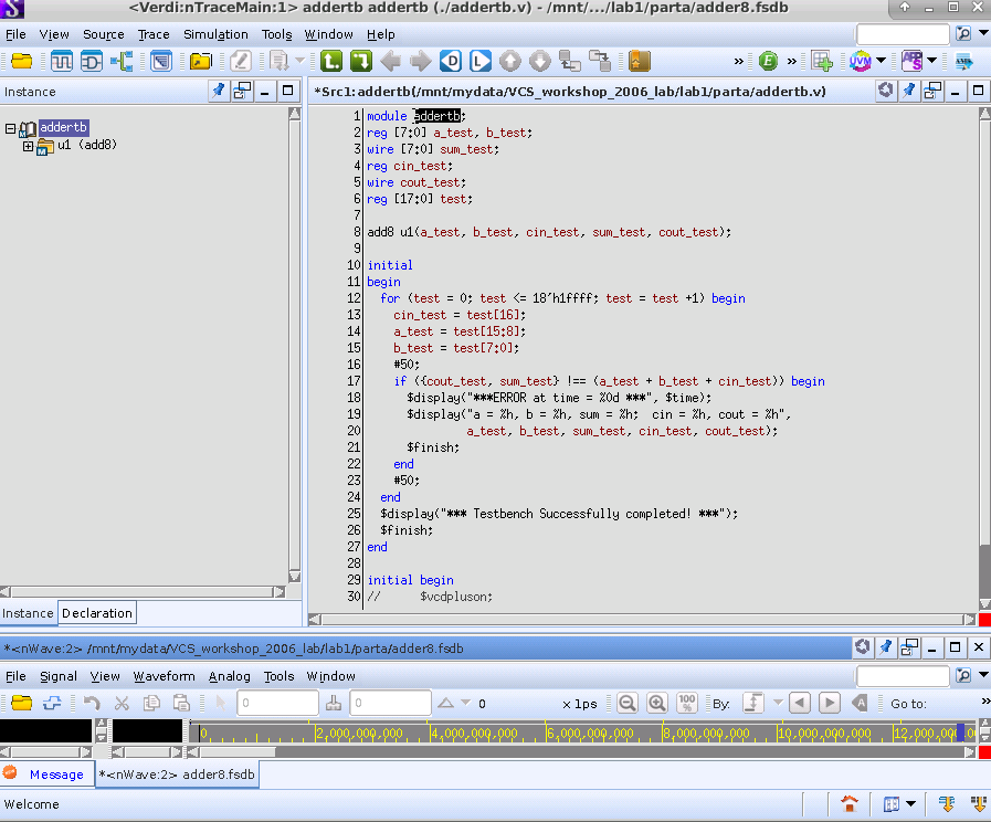 VCS+Makefile+DVE/Verdi实现一个小demo的仿真 - 知乎