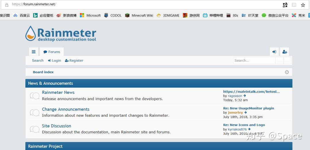 酷炫桌面软件：Rainmeter - 知乎