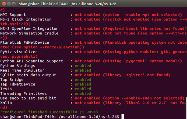 NS-3网络仿真器安装教程 - 知乎