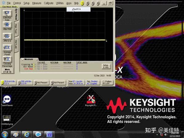 keysight 86100D示波器-legacy UI与FlexDCA软件切换 - 知乎