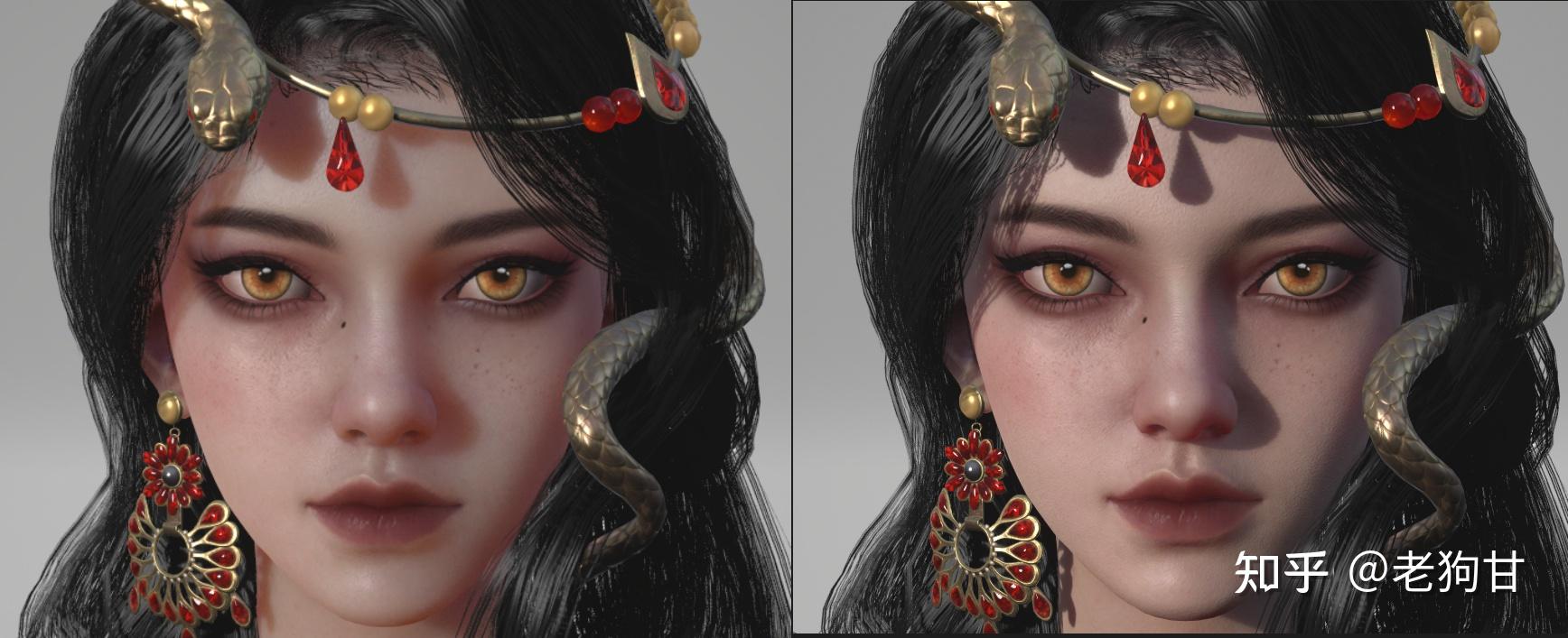 Unreal人物渲染之SSS皮肤怎么调 - 知乎