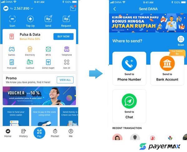 印尼支付软件Dana提现转账 - 知乎