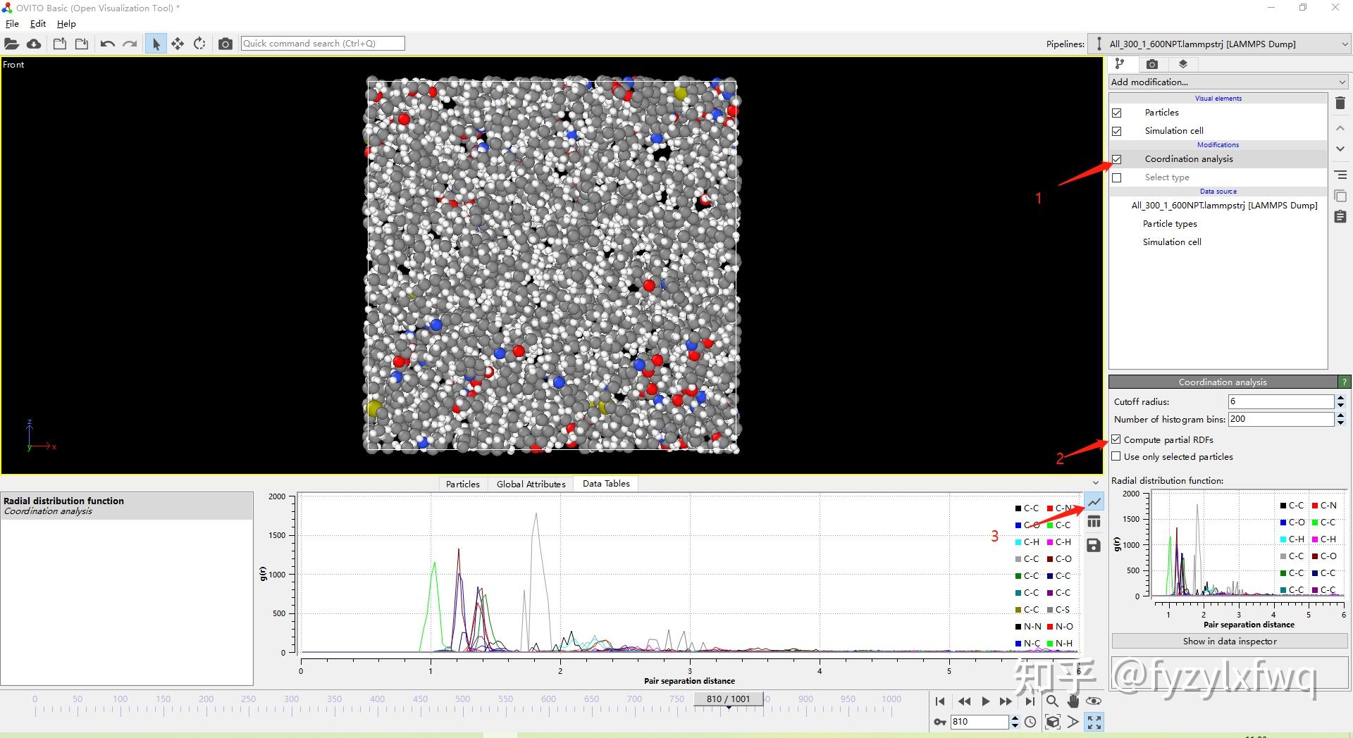 lammps通过OVITO输出RDF - 知乎