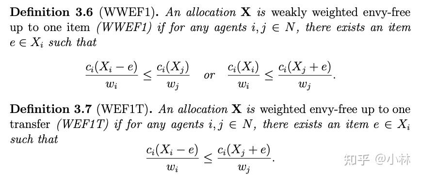 Weighted EF1 allocation for indivisible chores - 知乎