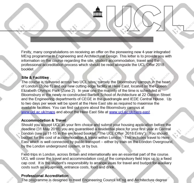 DP明星学员访谈|同时GET:UCL本硕连读+AA+爱大本硕连读+曼大建筑OFFER - 知乎