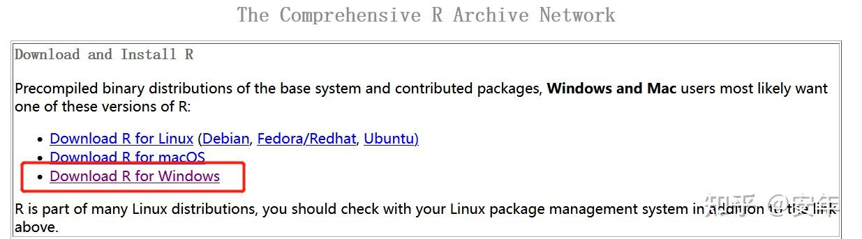 R语言：R和RStudio的安装和使用(Windows)、R包的下载及R语言的初步使用 - 知乎