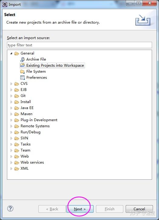 如何将MyEclipse项目导入eclipse - 知乎