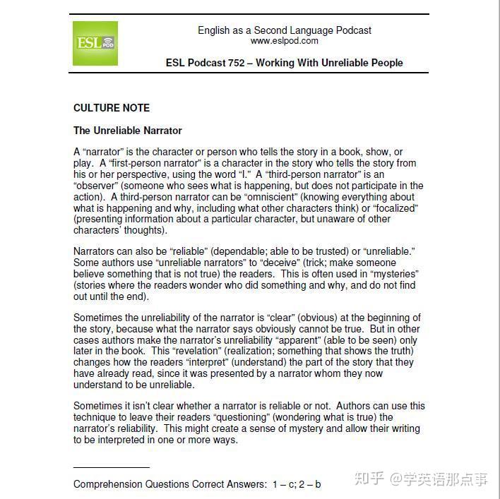 英语播客ESLPod学习方法+资源大全|Englishpod和eslpod的区别是什么 - 知乎