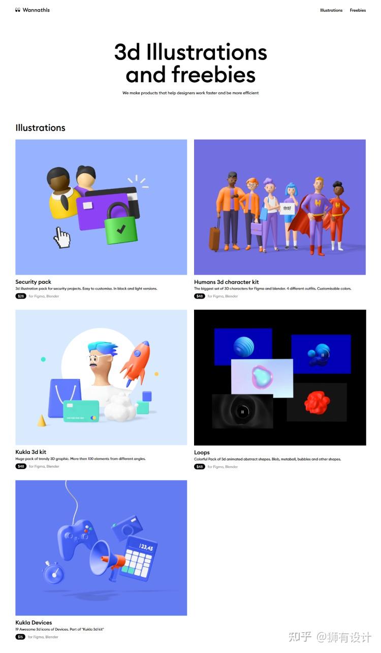 有了这17个3D网站，让3D设计效率翻翻 - 知乎