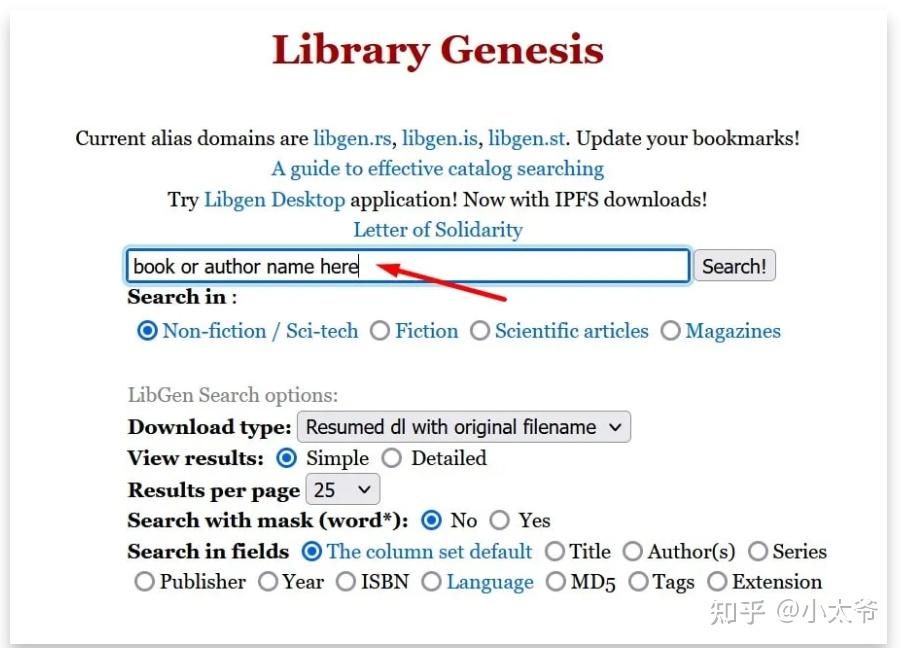 zlib（z-library)替代品Library Genesis(创世纪图书馆）使用 - 知乎