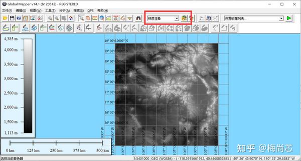 Global-mapper 使用教程：DEM数据可视化（一） - 知乎