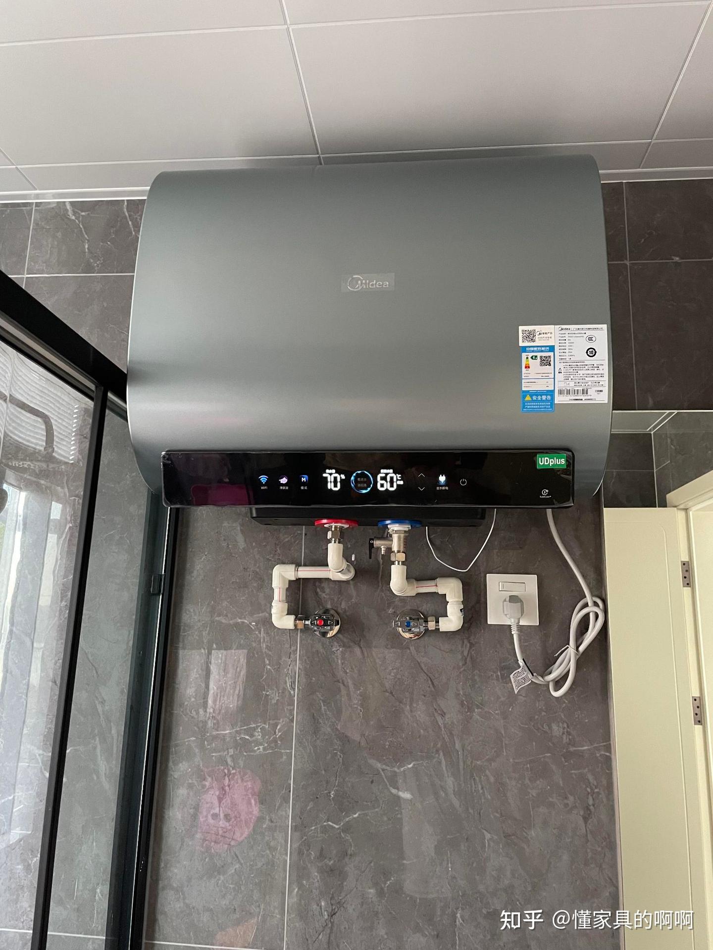美的电热水器UDplus60L 安装使用感受 - 知乎