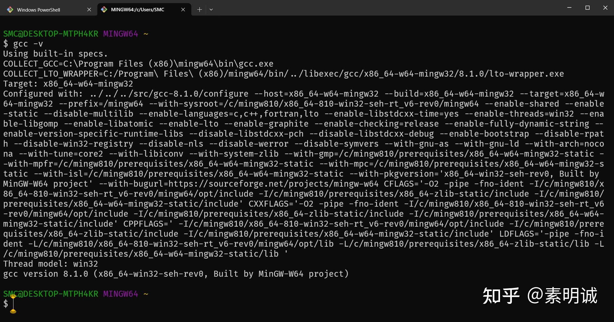 Windows 安装 MinGW-W64 - 知乎