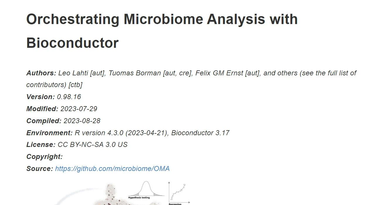 利用Bioconductor包分析微生物组学数据 - 知乎