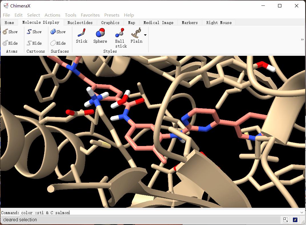 手把手教你使用ChimeraX进行蛋白-配体相互作用的分析与绘图（中篇） - 知乎