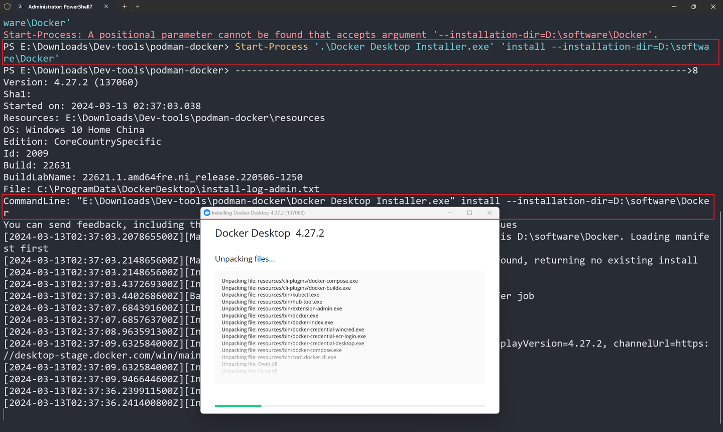 Windows平台安装docker指定安装路径 - 知乎