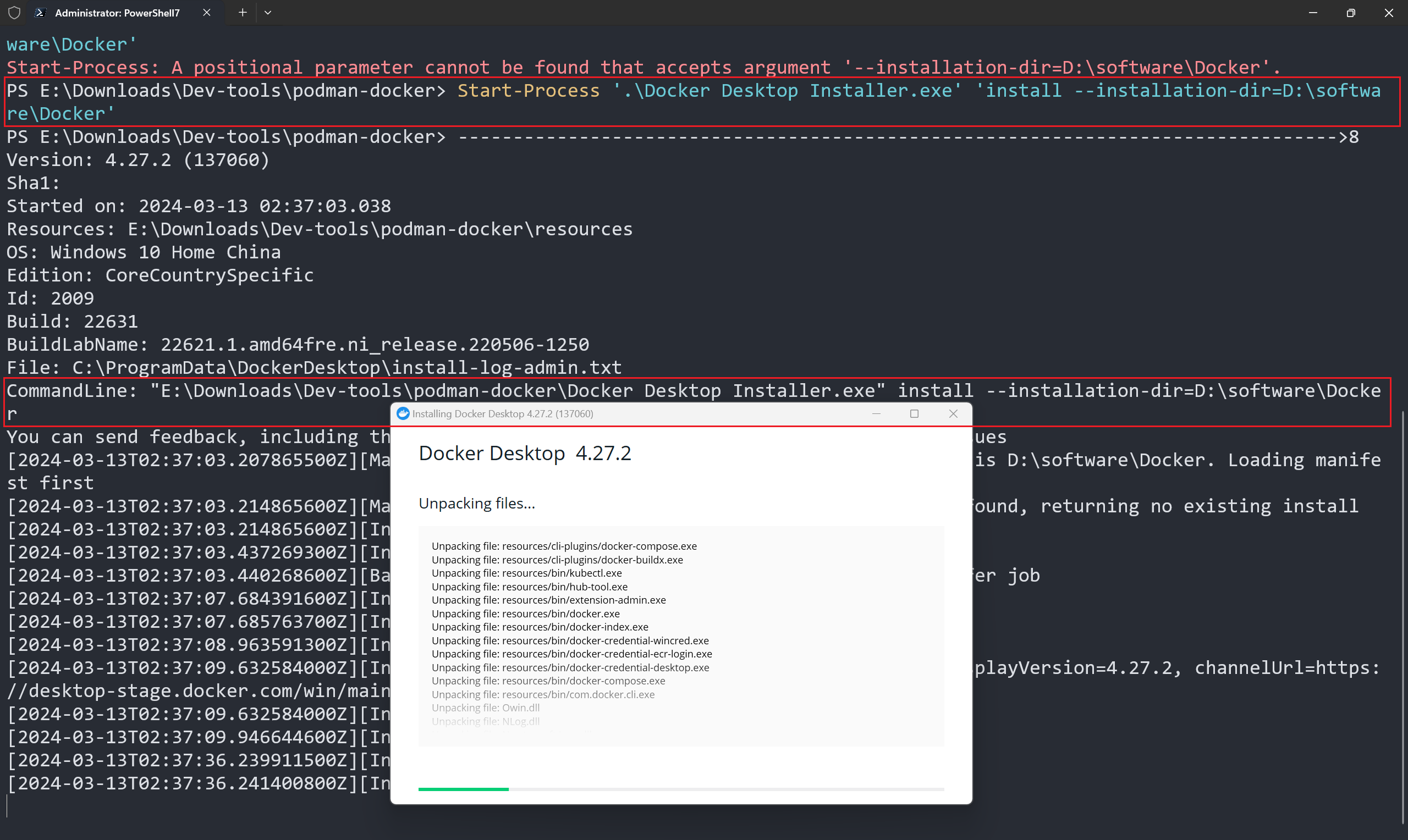 Windows平台安装docker指定安装路径 - 知乎