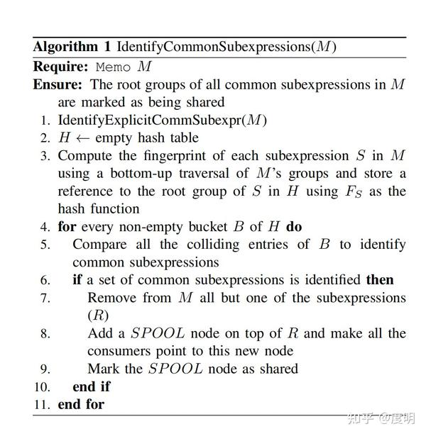 分布式执行的SQL中重复子表达式消除优化(CSE, Common Subexpression Elimination) - 知乎