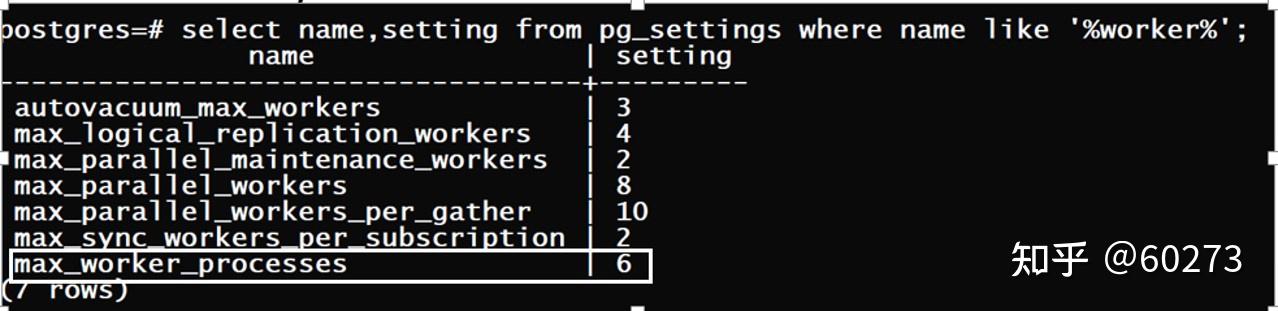 PostgreSQL技术大讲堂 - 第33讲：并行查询管理 - 知乎