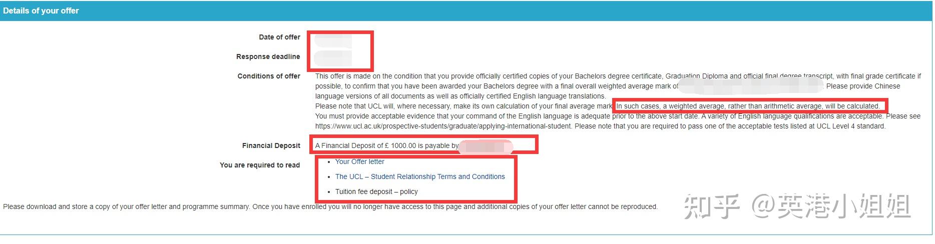 UCL-伦敦大学学院接受offer指引 - 知乎