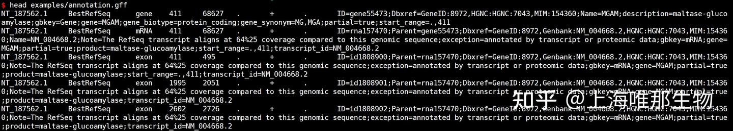 GFF和GTF文件的处理和应用 - 知乎