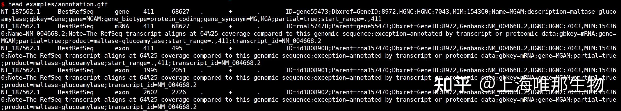 GFF和GTF文件的处理和应用 - 知乎