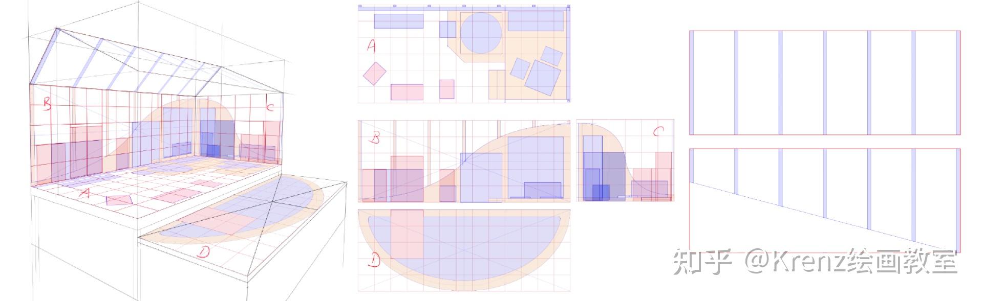 Krenz绘画教室【优秀作业心得】基础透视与结构-0146 - 知乎