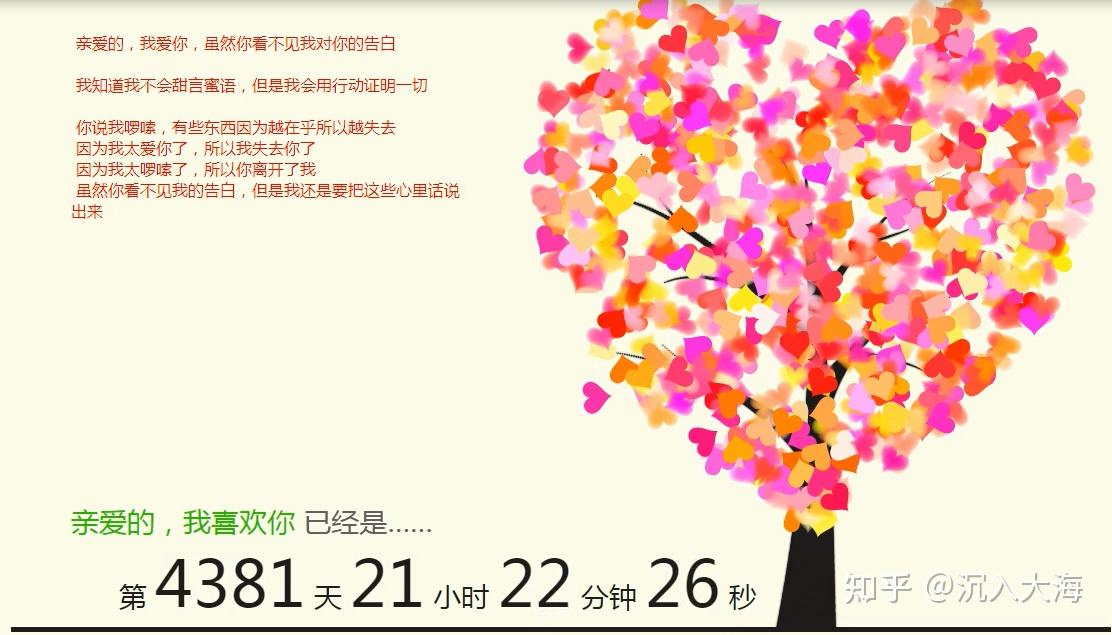 情人节表白啦！python做一个动态表白树送给ta 知乎