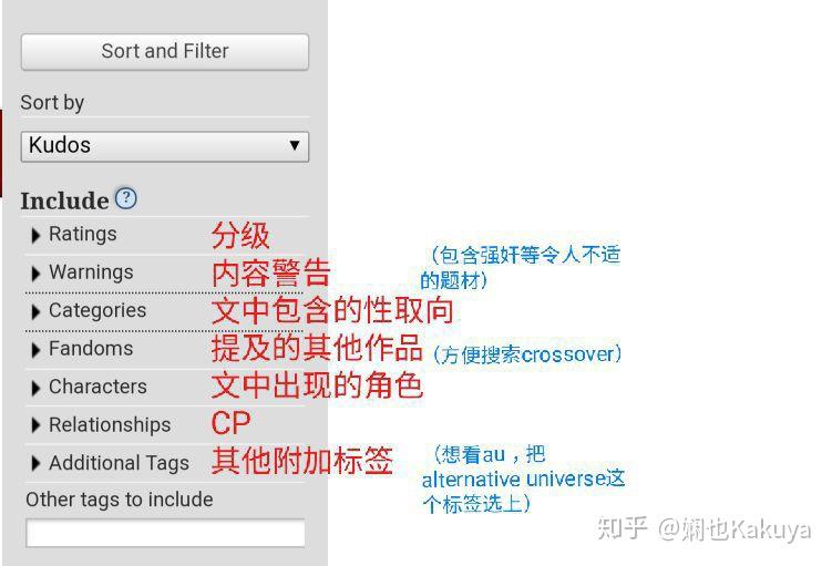 请问如何熟练运用AO3，就是打TAG之类的，以及如何搜索中文翻译的文？ - 知乎