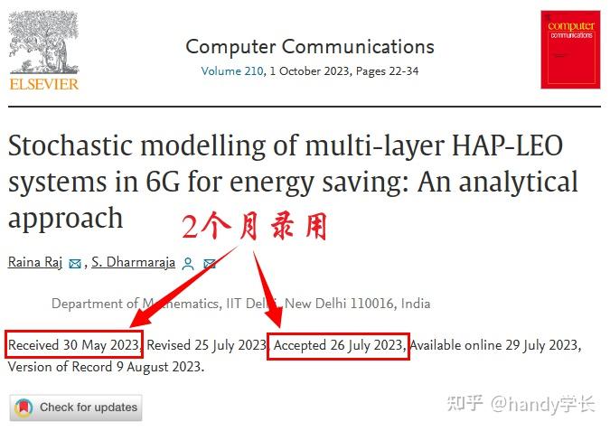 SCI期刊——（计算机《Computer Communications》，JIF=6.0），业内认可度高|录用快 - 知乎