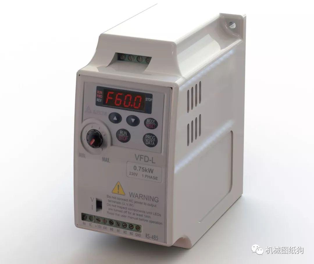 工程机械 Delta vfd-b vfd-l变频器造型模型 - 知乎