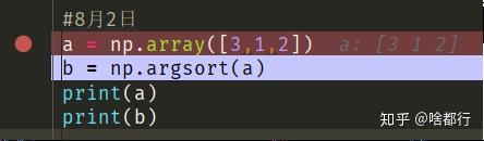 NumPy:argsort函数的分析及困惑 - 知乎