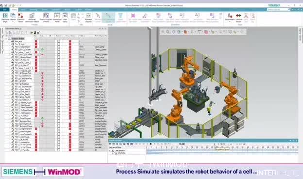 西门子、罗克韦尔、施施耐德等巨头PLC与WinMOD、PDPS联合虚拟调试是什么样子？ - 知乎