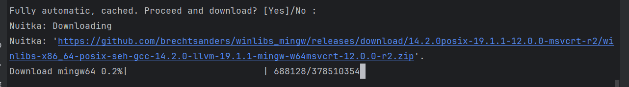 分享nuitka2.5和集成gcc的Mingw64编译工具的下载安装及python无法打包exe的问题 - 知乎