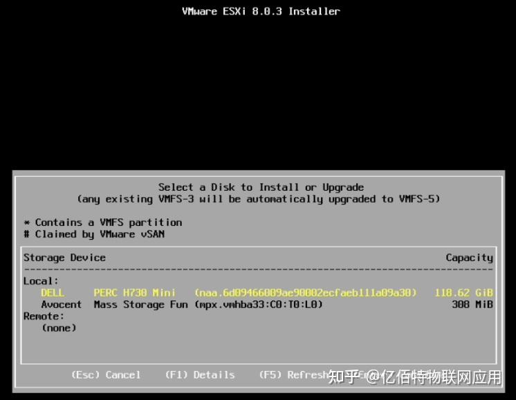 Dell PowerEdge R730xd部署ESXI 8.0U3b - 知乎