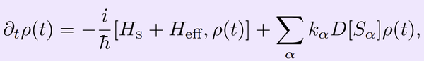 开放系统的主方程（master equation） - 知乎