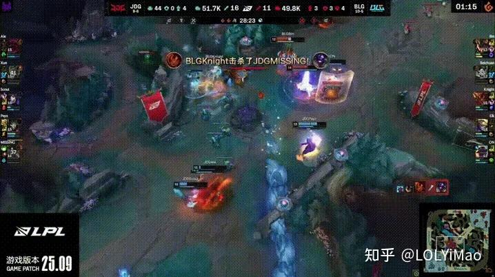 2025LPL赛区JDG 2-0 BLG - 知乎