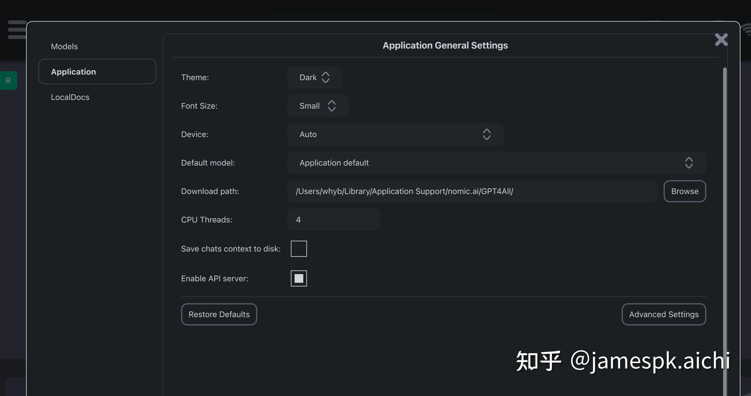 GPT4All 在本地离线部署大模型，无需gpu - 知乎