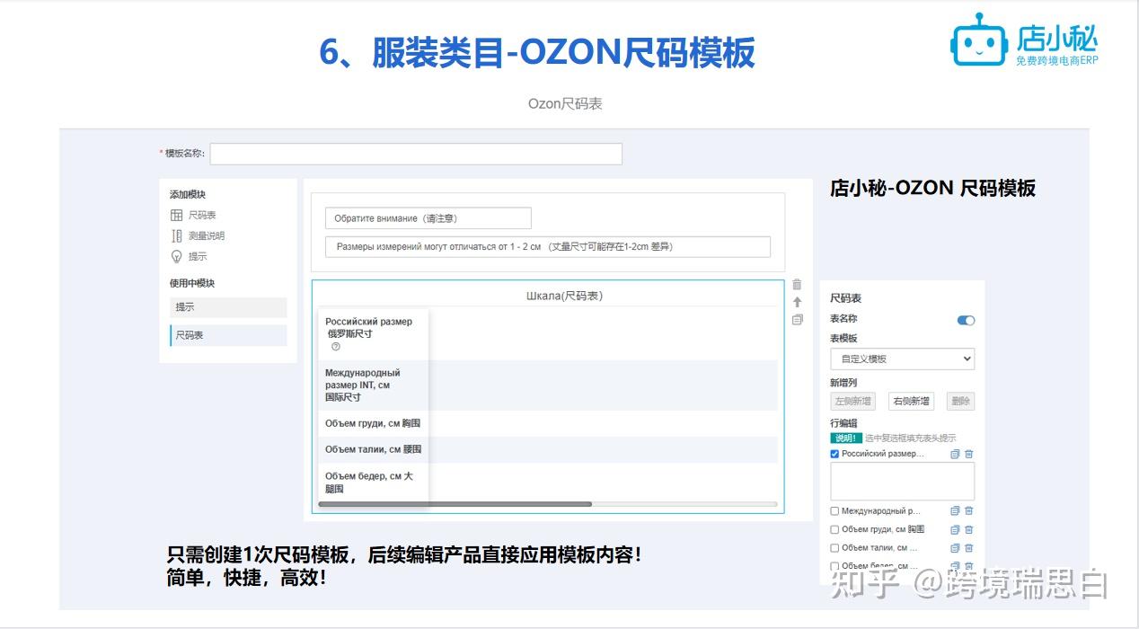 做俄罗斯电商OZON一定要知道的俄罗斯尺码表！ - 知乎