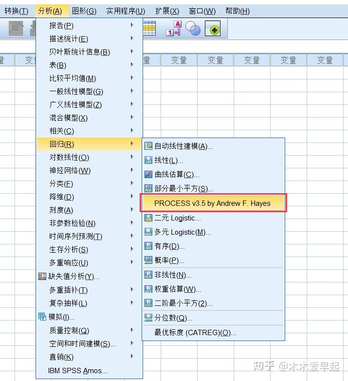 【spss】调节效应之spss中process命令 - 知乎