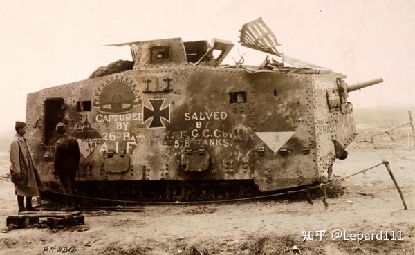 墨菲斯托：唯一幸存的一战德国A7V坦克 - 知乎
