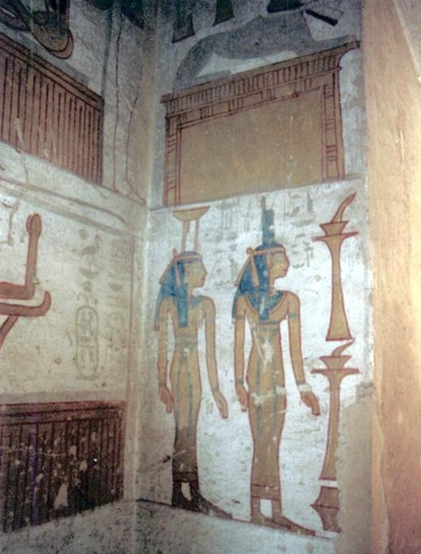埃及-帝王谷-法老墓(女法老Twosret与Setnakhte双墓)彩绘壁画【100多幅图】 - 知乎
