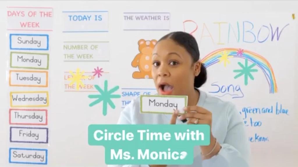 油管超火的在线美国幼儿园课堂！Ms Monica’s Circle Time外教互动教学视频来了 - 知乎